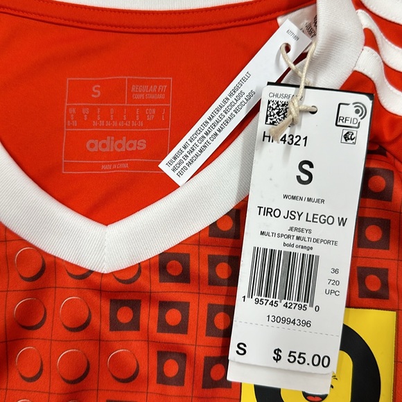 adidas | Tops | Adidas Lego Womens Soccer Style Jersey Retails For 55 ...
